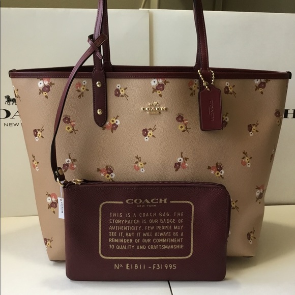 Coach | Bags | Coach Reversible City Tote Nwt | Poshmark